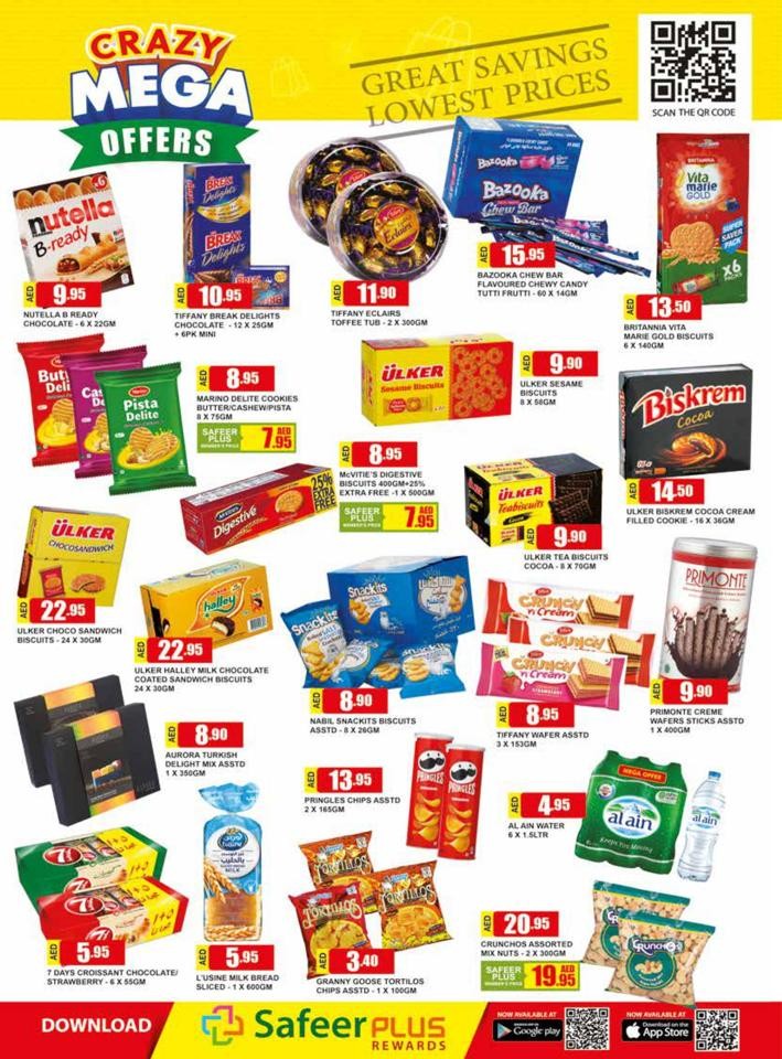 Safeer Hypermarket Crazy Mega Offers Flyer | UAE Fliers