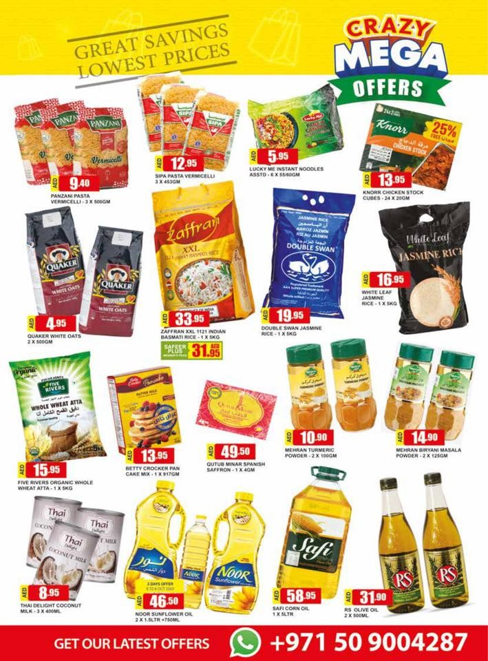 Safeer Hypermarket Crazy Mega Offers Flyer | UAE Fliers