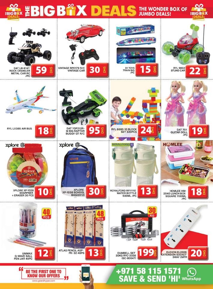 Grand Hyper Big Box Deals Flyer | Dubai Offer Fliers