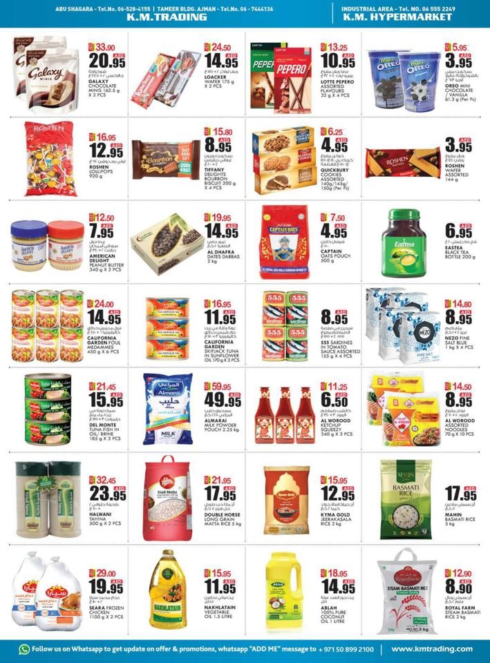 KM Trading Sharjah & Ajman Weekend Savers Flyer
