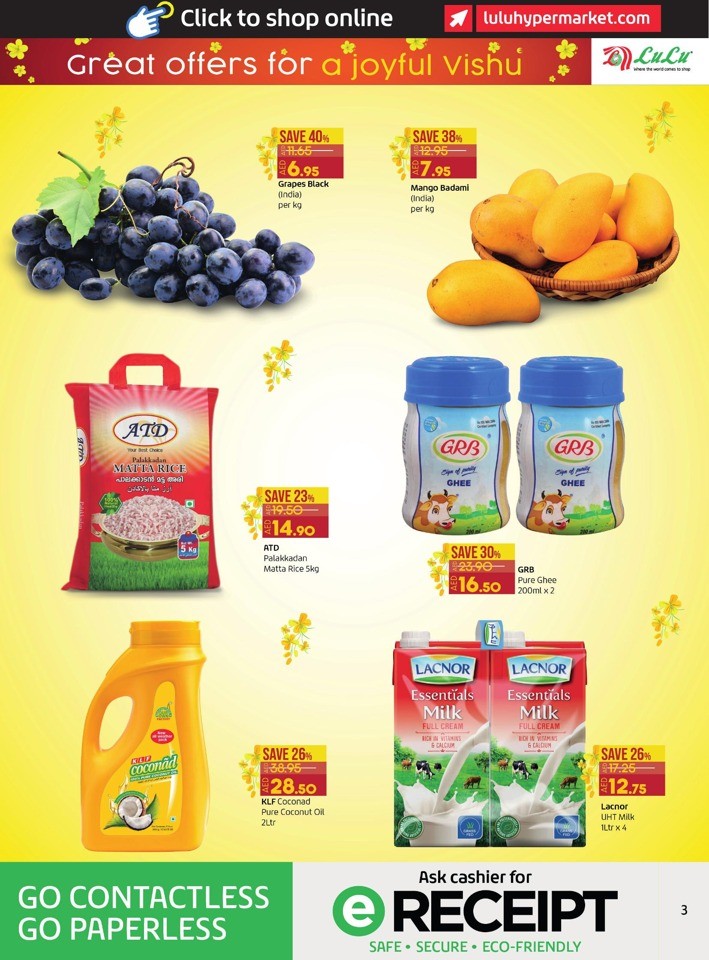 Lulu Hypermarket Happy Vishu Offer | Lulu Offers Today