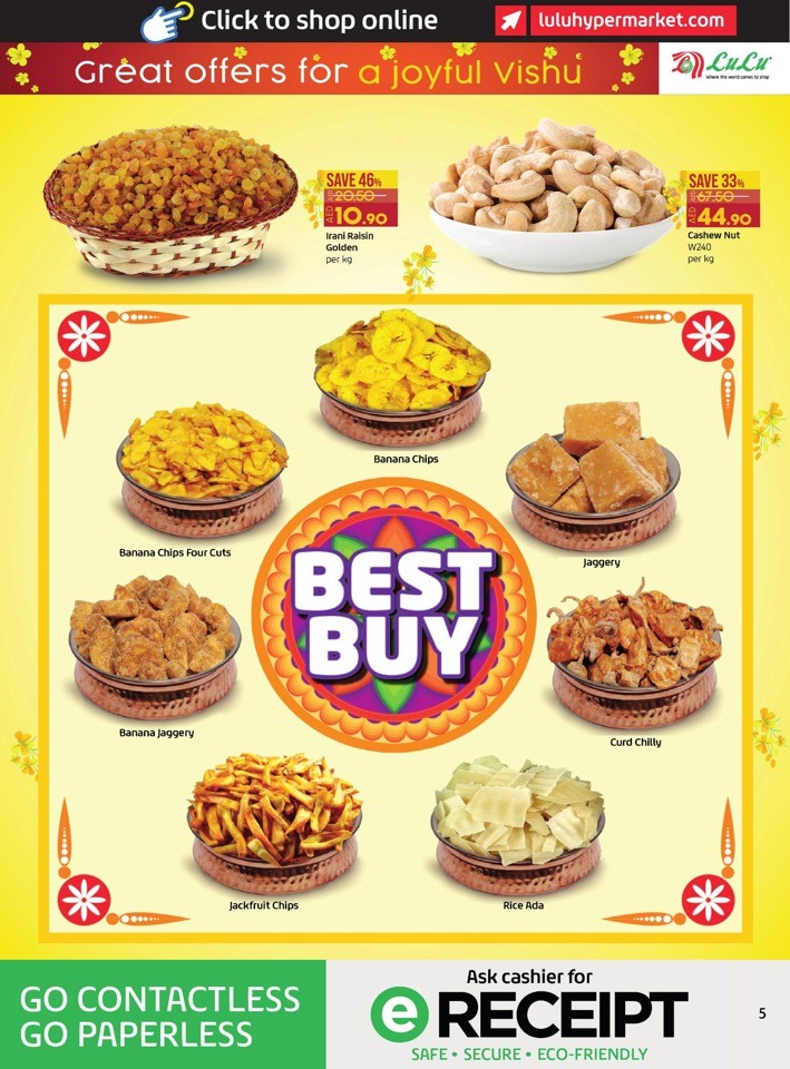 Lulu Hypermarket Happy Vishu Offer | Lulu Offers Today