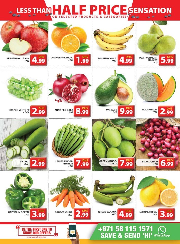 Grand Hyper Half Price Sale | Dubai Shopping Offers Today
