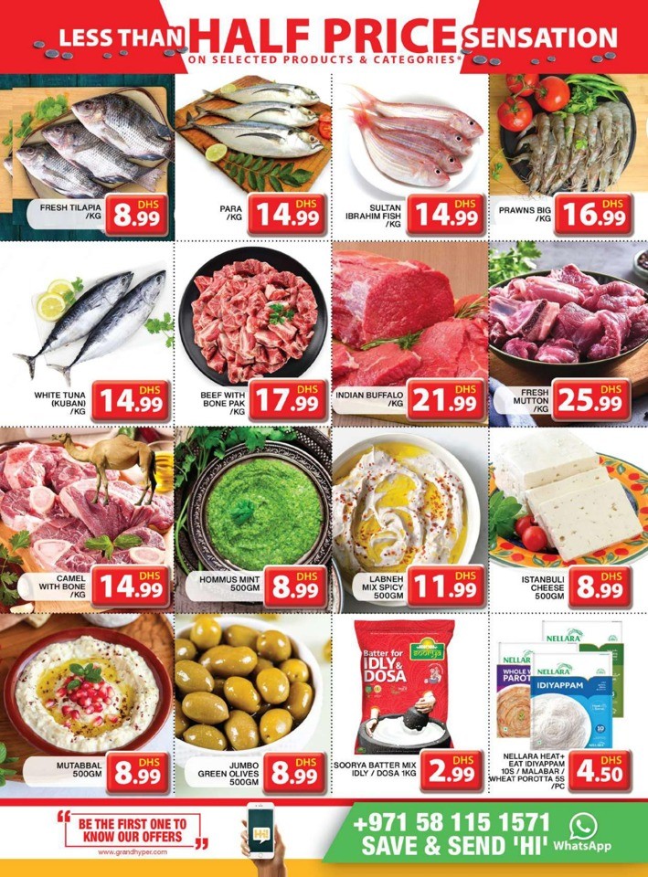 Grand Hyper Half Price Sale | Dubai Shopping Offers Today