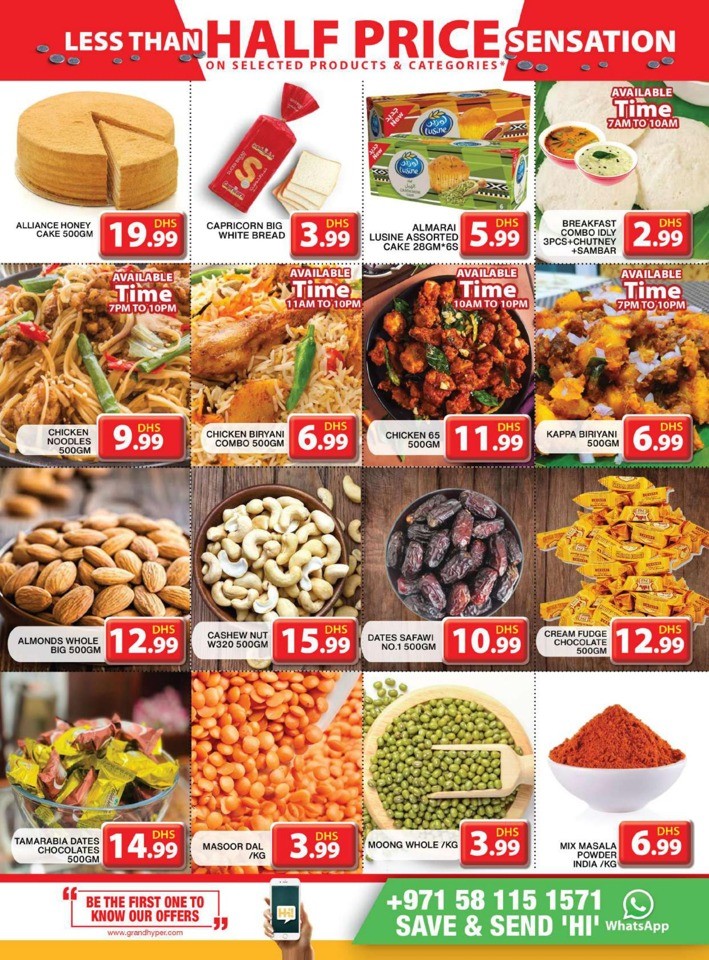 Grand Hyper Half Price Sale | Dubai Shopping Offers Today