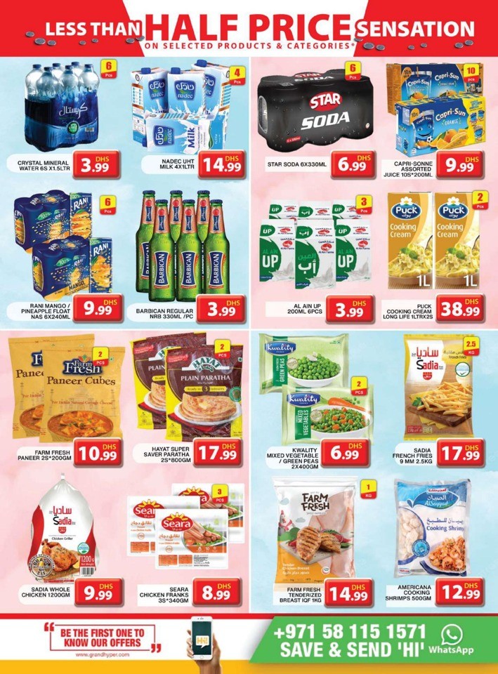 Grand Hyper Half Price Sale | Dubai Shopping Offers Today