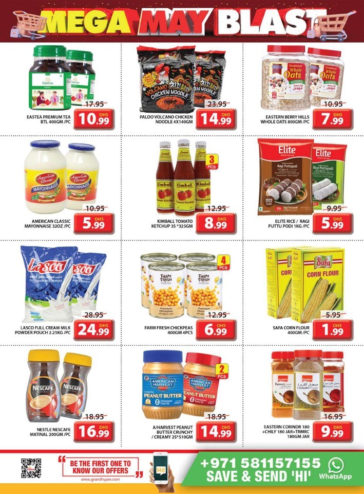 Grand Mall Mega May Blast Offer | Sharjah Sale Offers Today