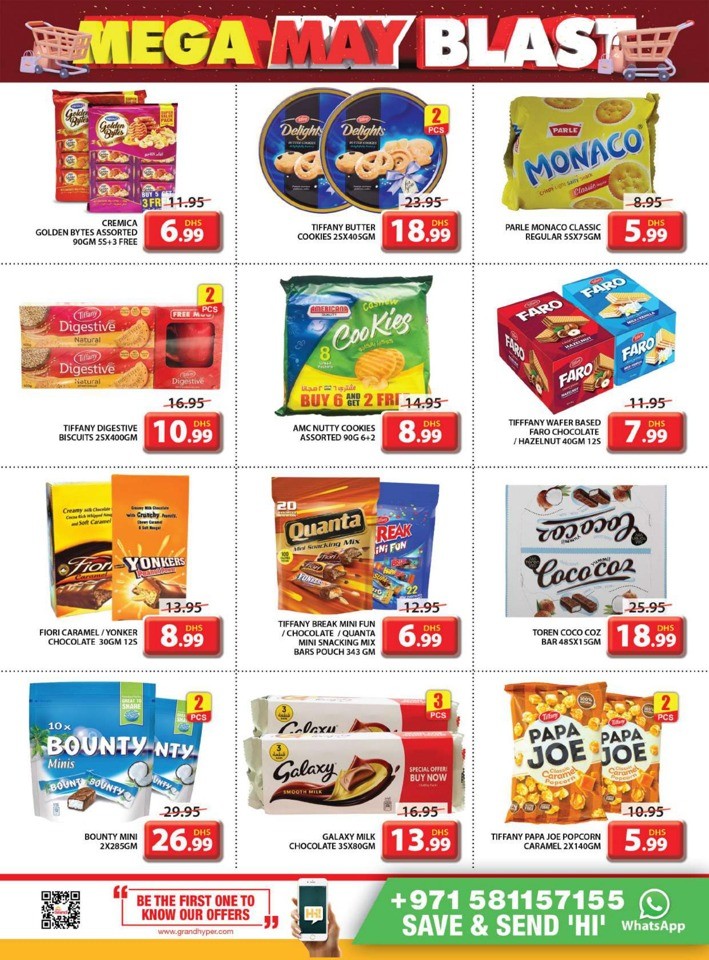 Grand Mall Mega May Blast Offer | Sharjah Sale Offers Today