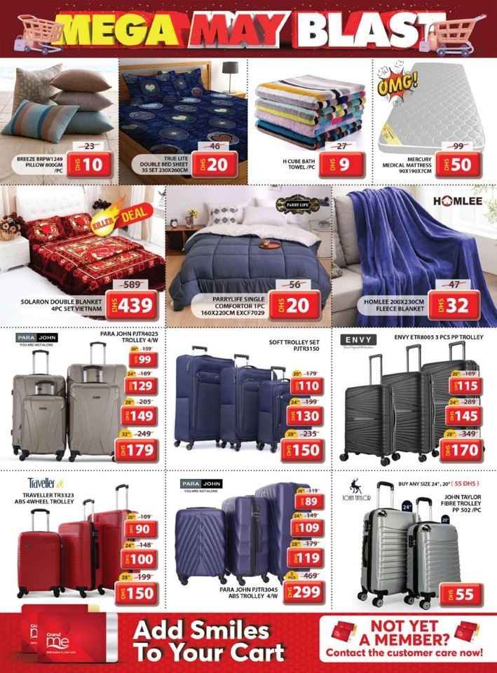 Grand Mall Mega May Blast Offer | Sharjah Sale Offers Today