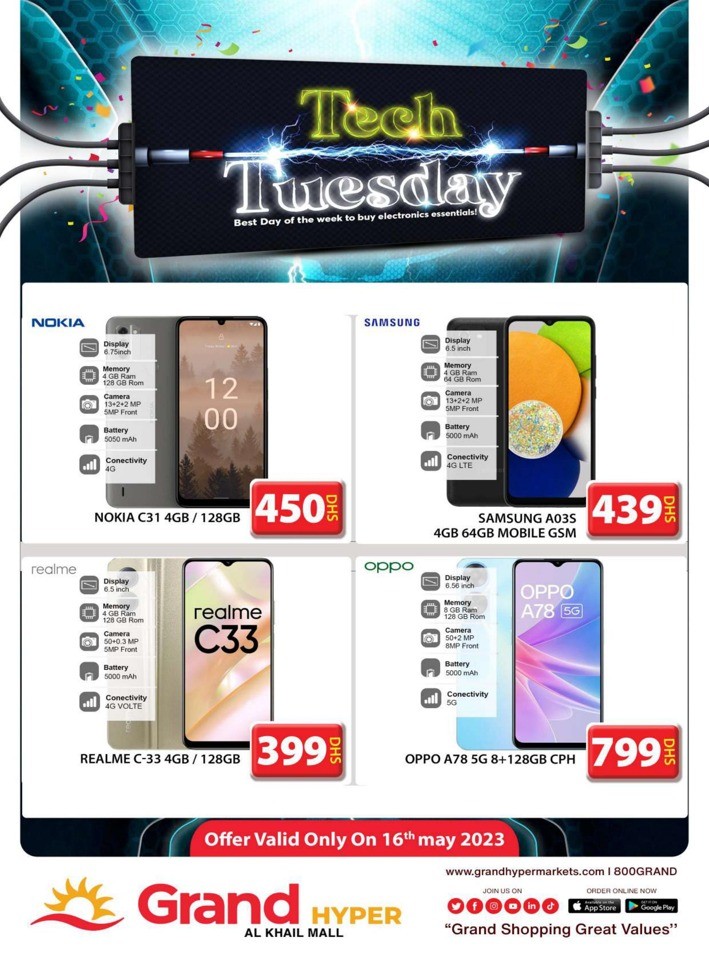 Grand Hyper Daily Deal 16 May 2023 | Dubai Offers Today