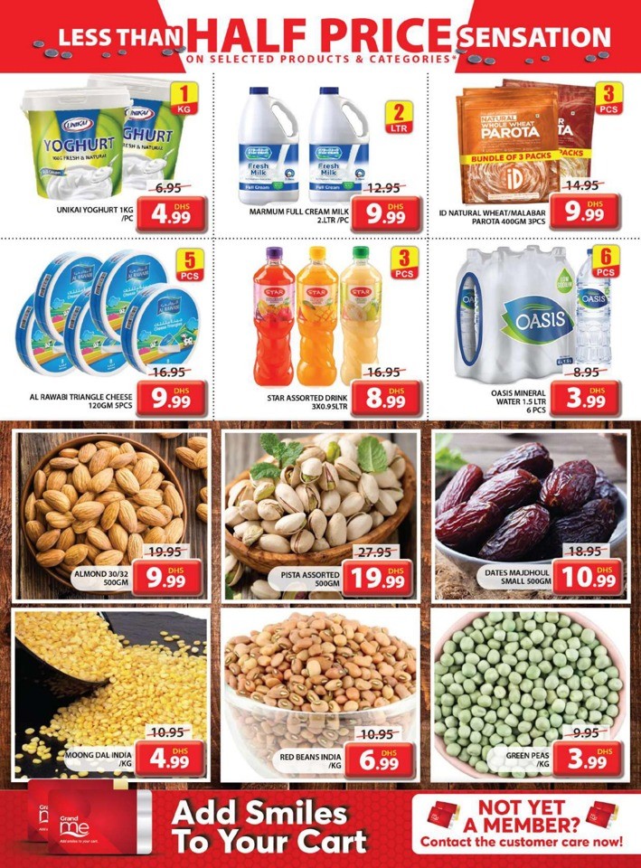 Grand Mall Half Price Sensation | Sharjah Shopping Offers