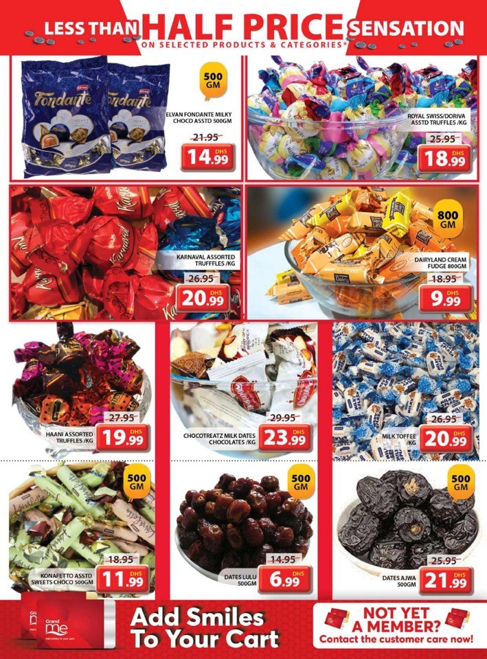 Grand Mall Half Price Sensation | Sharjah Shopping Offers