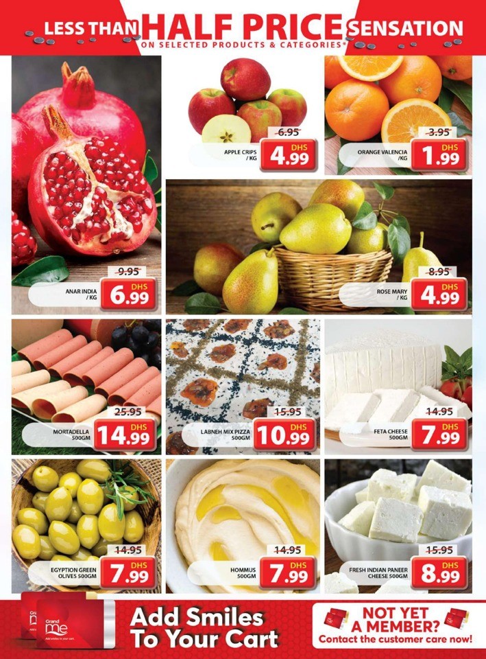 Grand Mall Half Price Sensation | Sharjah Shopping Offers