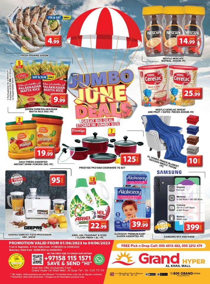 Grand Hyper June Deals | Dubai Shopping Offers Today