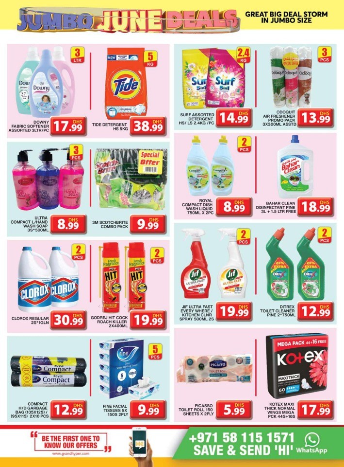 Grand Hyper June Deals | Dubai Shopping Offers Today