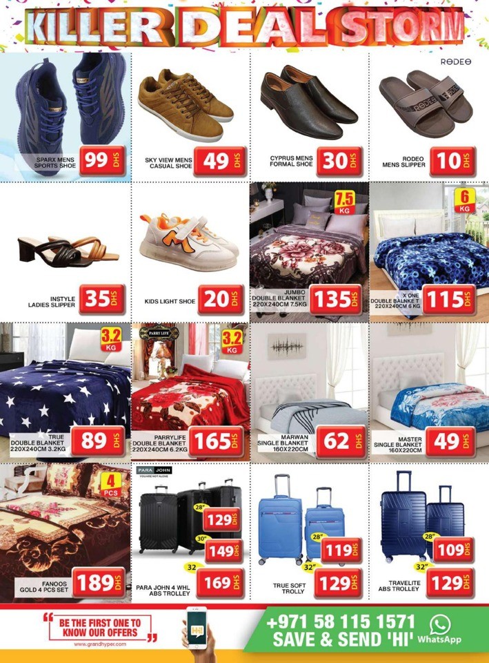 Grand Hyper Killer Deal Storm | Dubai Shopping Offers Today