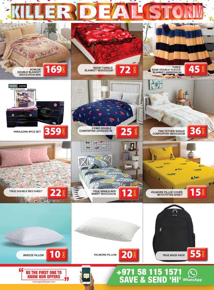 Grand Hyper Killer Deal Storm | Dubai Shopping Offers Today