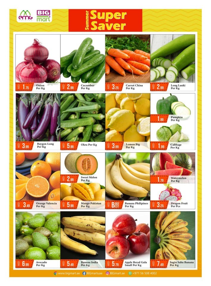 Big Mart Summer Super Saver Deal | Abu Dhabi Offers Today