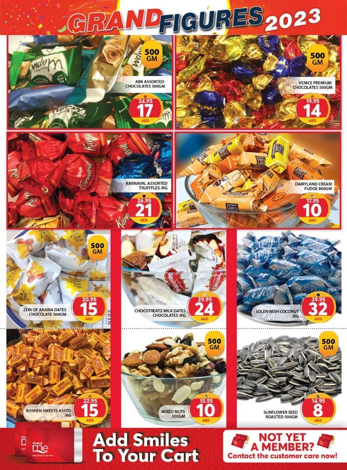 Grand Mall Grand Figures Offer | Sharjah Shopping Offers