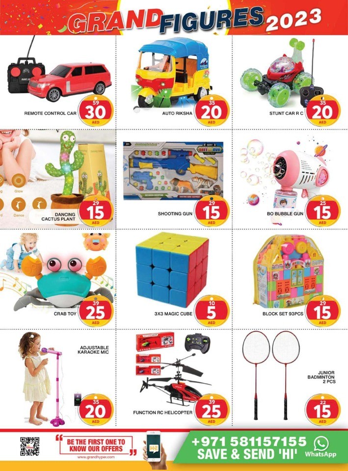 Grand Mall Grand Figures Offer | Sharjah Shopping Offers