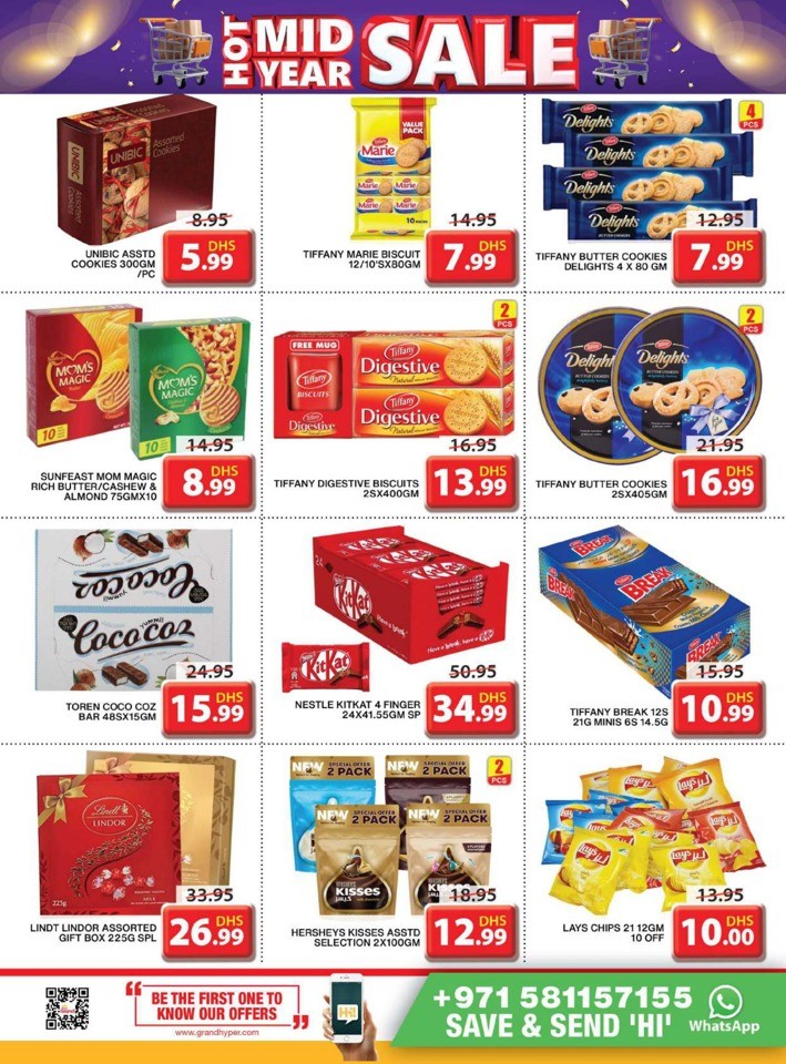 Grand Mall Midyear Sale Offer | Sharjah Shopping Offer Flier