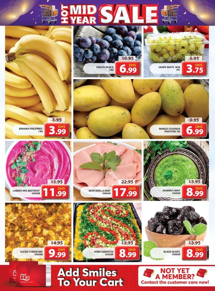Grand Mall Midyear Sale Offer | Sharjah Shopping Offer Flier
