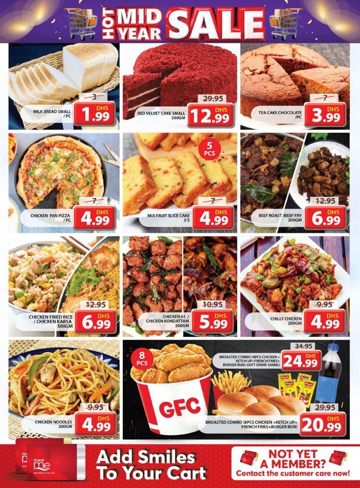 Grand Mall Midyear Sale Offer | Sharjah Shopping Offer Flier
