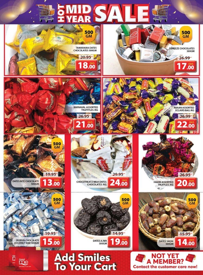 Grand Mall Midyear Sale Offer | Sharjah Shopping Offer Flier