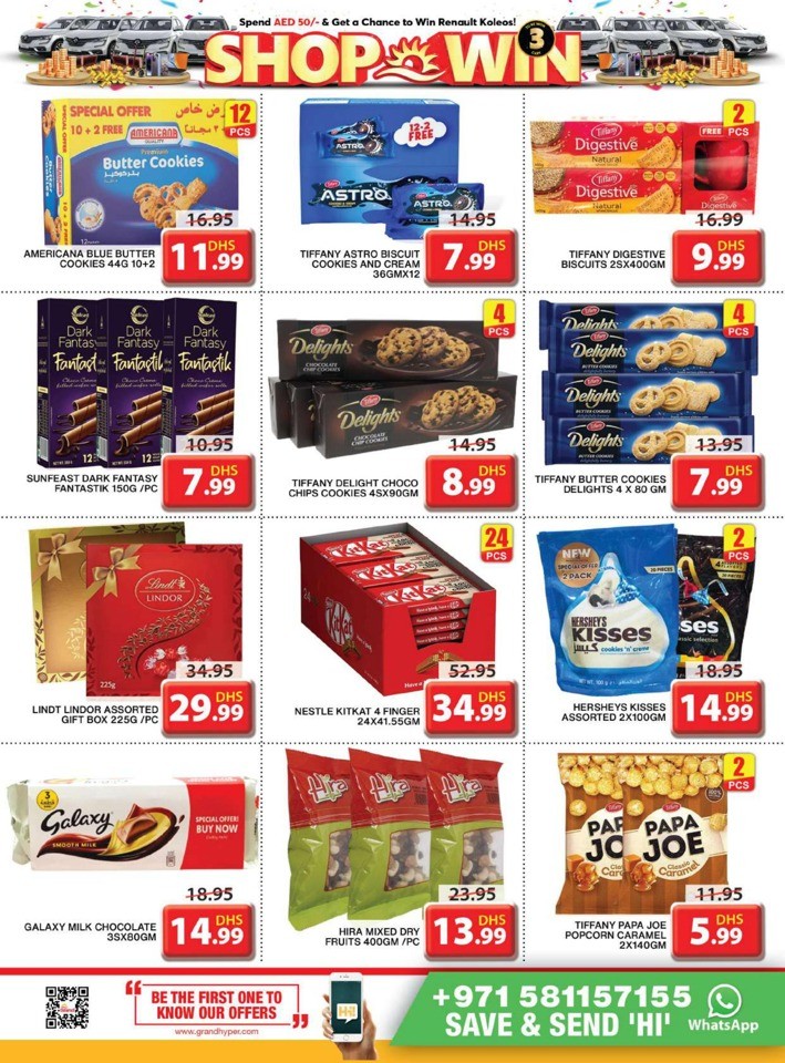 Grand Mall Half Price Sensation Offer | Sharjah Offer Fliers