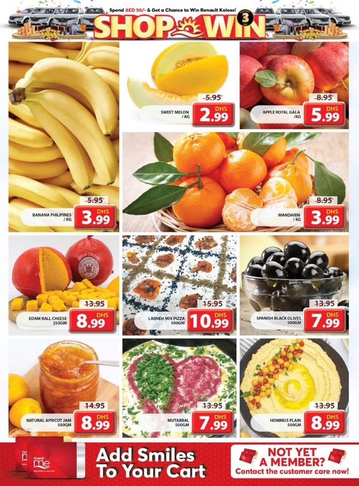 Grand Mall Half Price Sensation Offer | Sharjah Offer Fliers