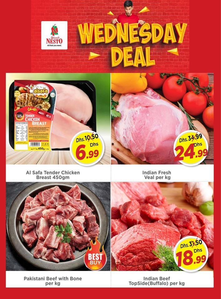 Nesto Hypermarket Al Muweilah Wednesday Deal 18 October 2023