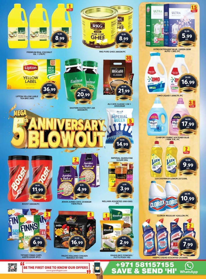 Grand Mall Anniversary Blowout Deal | Sharjah Offers Today