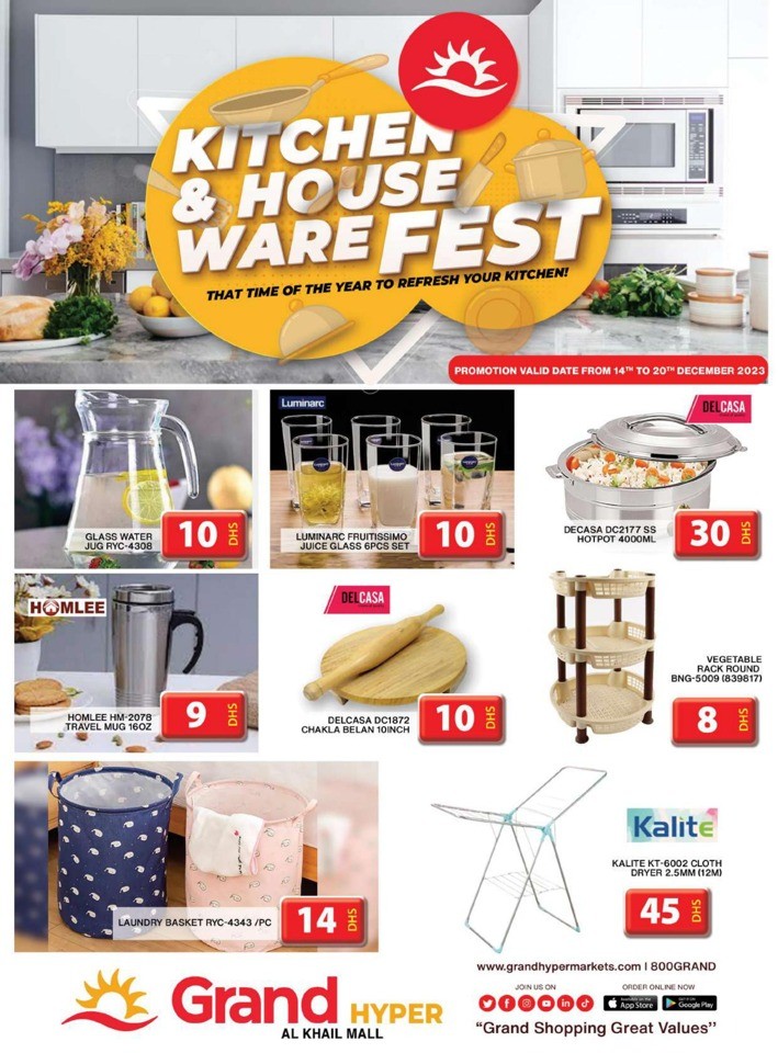 Grand Hyper Kitchen & Houseware Fest | Dubai Offers Today