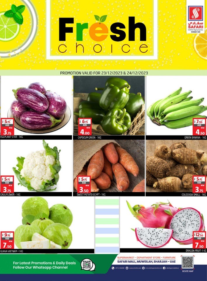 Safari Hypermarket Fresh Choice Deal Flyer | Sharjah Offers