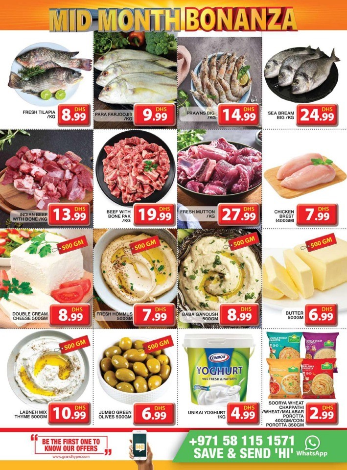 Grand Hyper Mid Month Bonanza Deal | Dubai Offers 2024