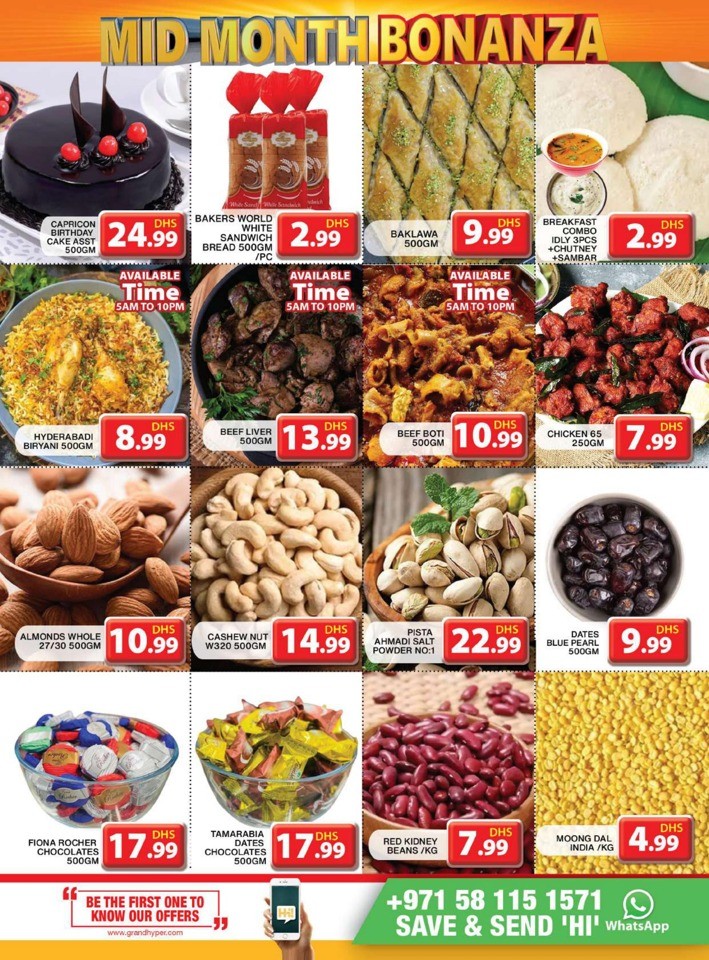 Grand Hyper Mid Month Bonanza Deal | Dubai Offers 2024