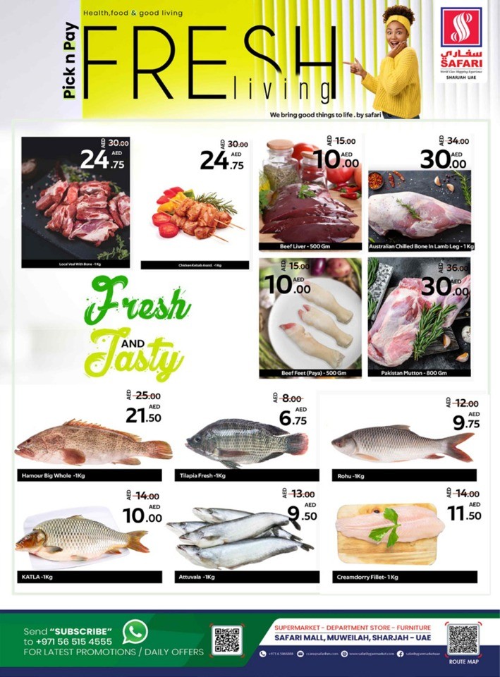 Safari Hypermarket Fresh Living Promotion | Sharjah Fliers