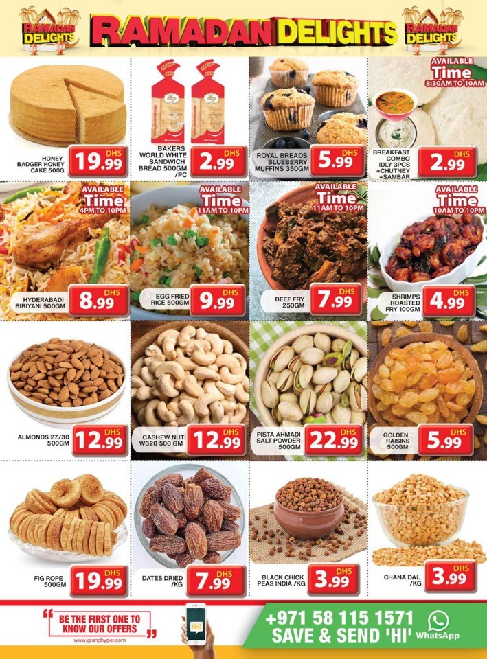 Grand Hyper Dubai Ramadan Delights Offer 2024 Flyer