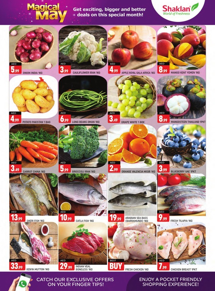 Shaklan Market Dubai Magical May Offer 3-5 May 2024 Flyer