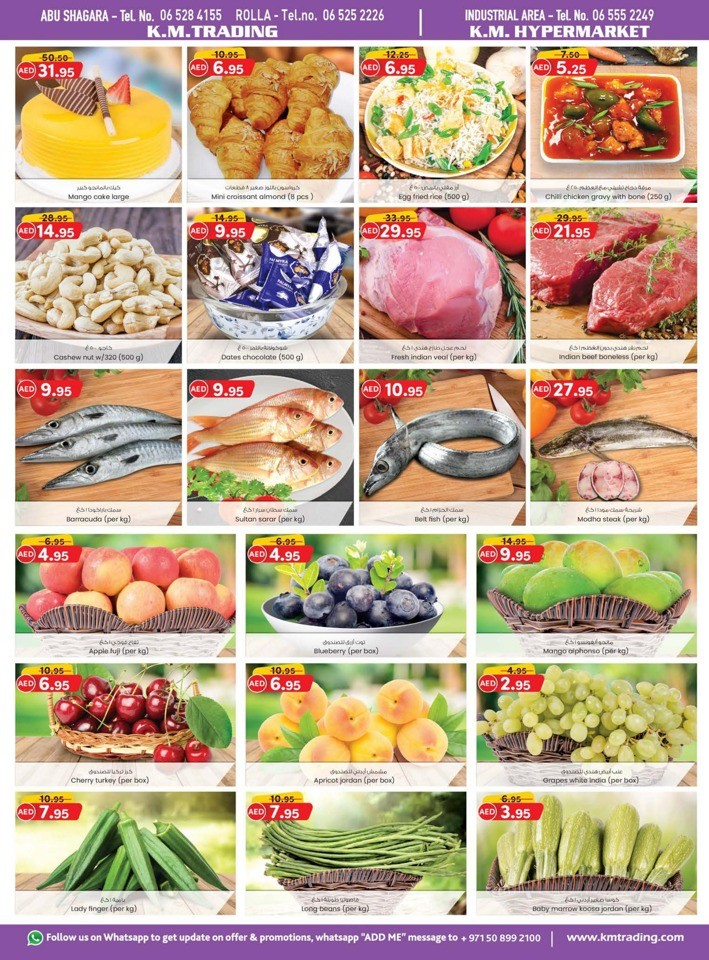 K M Trading Midweek Money Saver Sale 13-15 May 2024