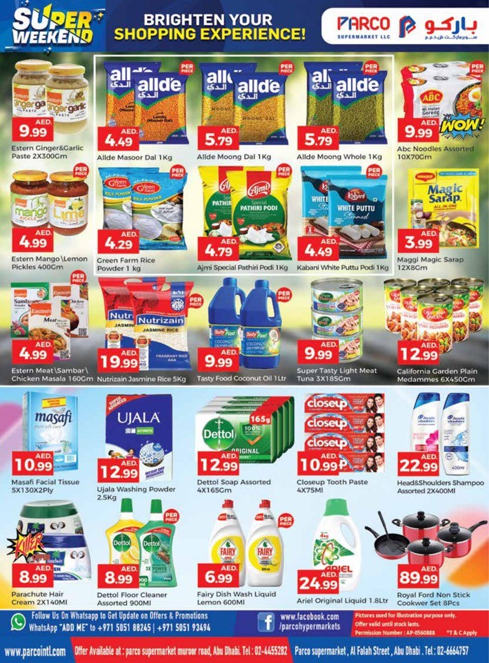 Parco Supermarket Super Weekend Deal 23-26 May 2024
