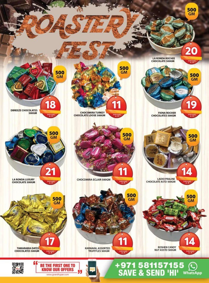 Grand Mall Sharjah Midweek Grand Price Drop Flyer