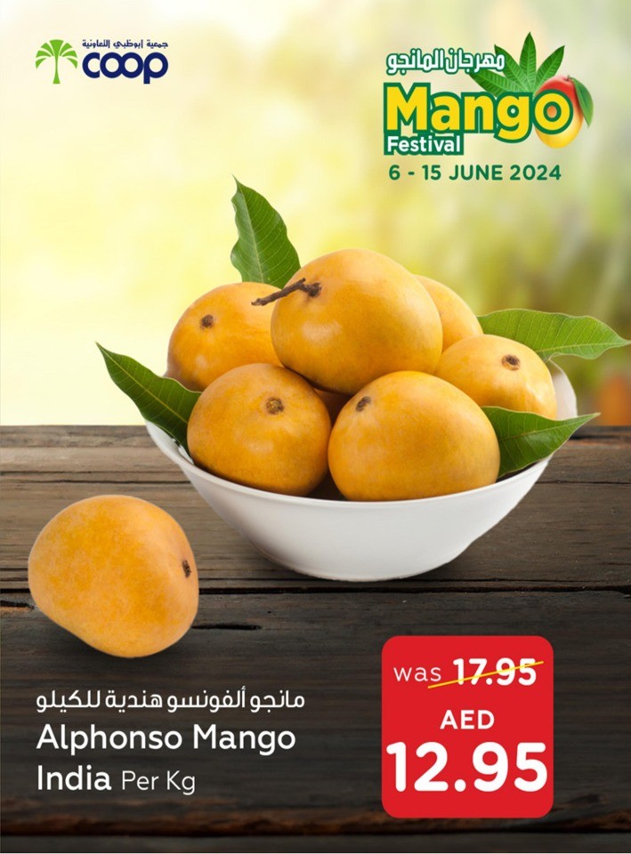 Abu Dhabi Co-operative Society Mango Festival Offer Flyer