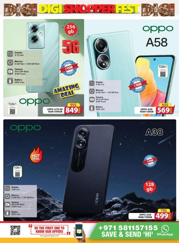 Grand Mall Sharjah Digi Shopper Fest Promotion 20-26 June