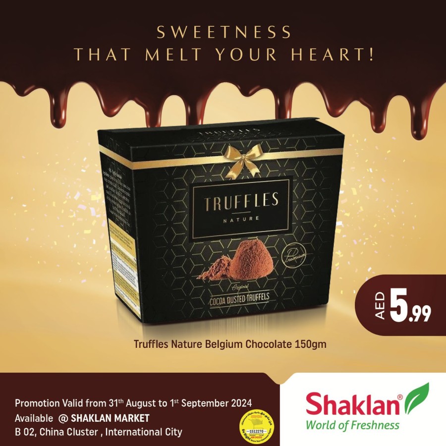 Shaklan Market Chocolate Deal | Dubai Offers Today